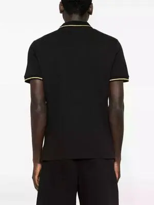 Versace Logo-appliqué Polo Shirt