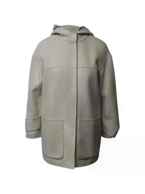 Pinko Hooded Patch-pocket Coat