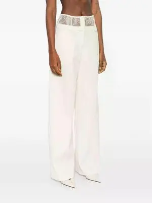 Patrizia Pepe Lace Palazzo Trousers