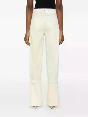 Patrizia Pepe Strap Cotton Trousers