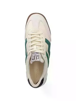 Gant Beylana Wavy-stripe Sneakers - Neutrals