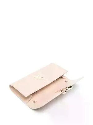 Patrizia Pepe Essential Fly Leather Clutch Bag