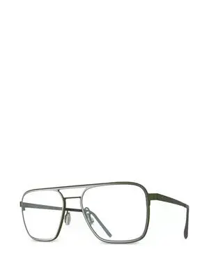 BLACKFIN Ventura Pilot-frame Glasses - Green