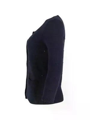 Sandro Studded Button Cardigan