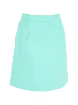 Alexander McQueen Wool Mini Skirt
