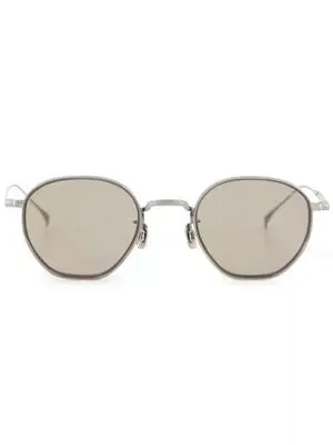 EYEVAN7285 Oval Frame Sunglasses - Silver