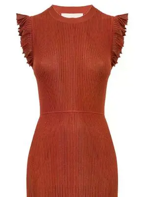 Ulla Johnson Noelle Ruffled Midi Dress