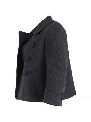 Comme Des Garçons Double-breasted Short Coat