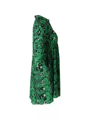 Ba&sh Floral Mini Dress - Green