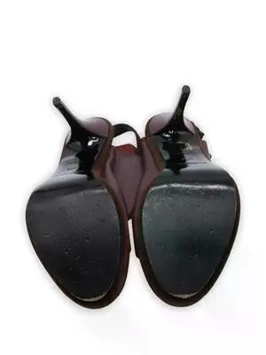Balenciaga Leather Slingback Pumps