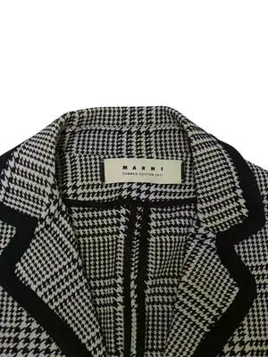 Marni Checked Cropped Jacket
