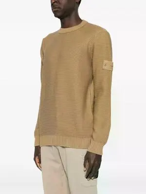Stone Island Crewneck Sweater - Neutrals