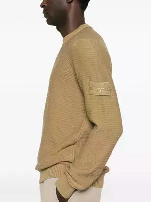 Stone Island Crewneck Sweater - Neutrals