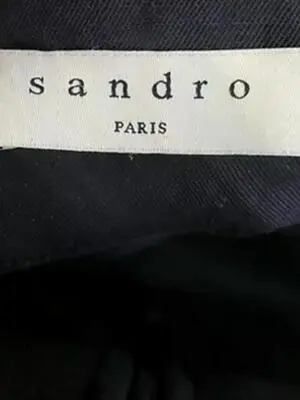 Sandro Gathered Front Mini Dress