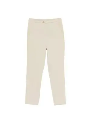 Patrizia Pepe Button Cigarette Trousers