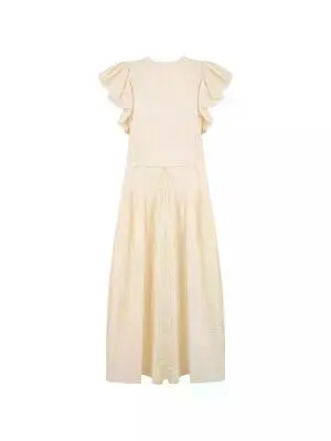 Ulla Johnson Sylvaine Ruffled Midi Dress