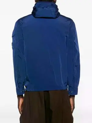 C.P. COMPANY Hooded Lens Jacket - Blue