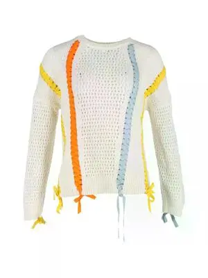 Maje Ribbon-detail Sweater