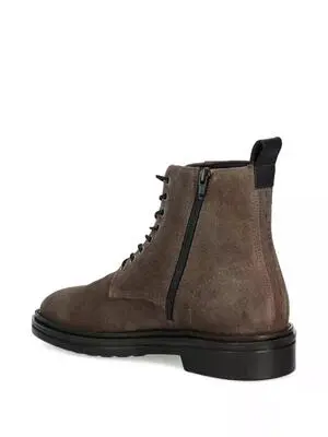 Gant Lace-up Zip Boots - Brown
