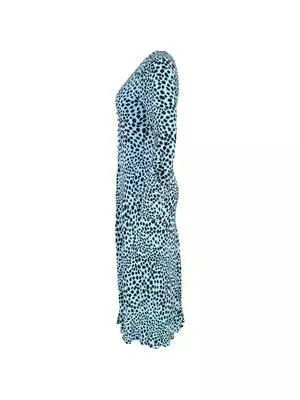 Rixo Katie Leopard-print Dress