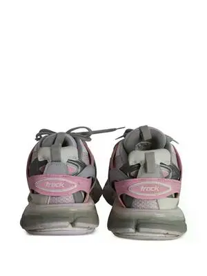 Balenciaga Embossed-logo Sneakers - Grey