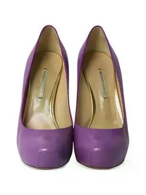 NICHOLAS KIRKWOOD Platform Almond-toe Pumps