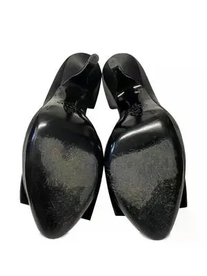 LANVIN Bow Satin Pumps