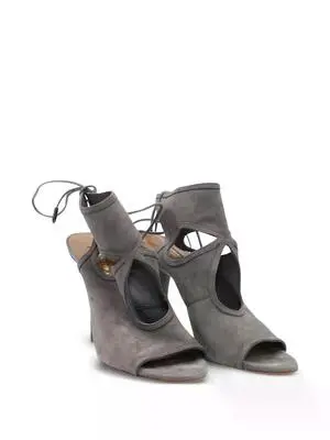 AQUAZZURA Sexy Thing Suede Sandals