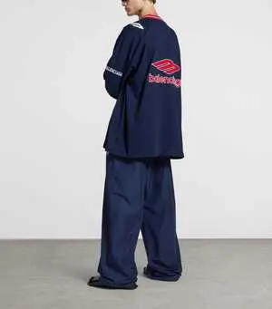 Balenciaga Oversized Logo Sport T-shirt