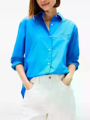 Tommy Hilfiger Logo-embroidered Shirt