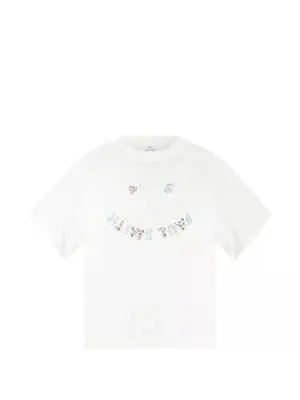 Paul Smith Smiley-face T-shirt - White