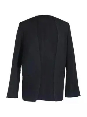 TOTEME Collarless Wool Blazer