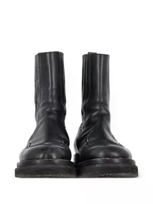 Magda Butrym Leather Biker Boots