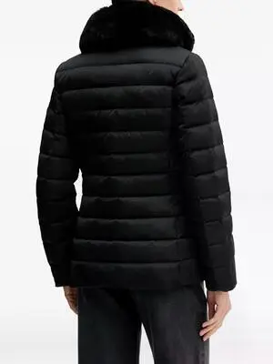 Geox Textured-trim Quilted Jacket
