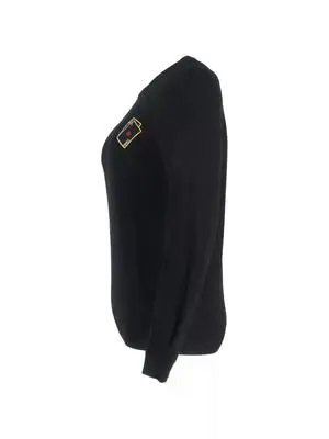 Saint Laurent Detail-embroidered Crew-neck Sweater