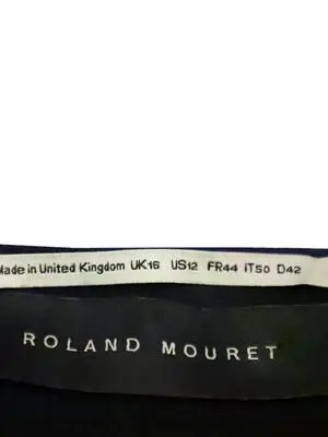 Roland Mouret Wool Pleated Trousers