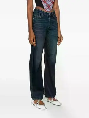 DIESEL® Button Fastening Jeans