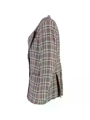 ISABEL MARANT VINTAGE Double-breasted Checked Blazer