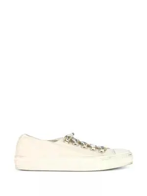 Dior Tie Fastening Sneakers For Women