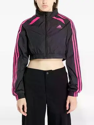 Adidas Teamgeist Adicolor Zip-up Cropped Track Jacket