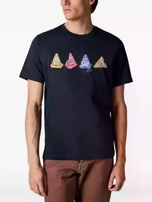 Paul Smith Cones' Print T-shirt - Blue