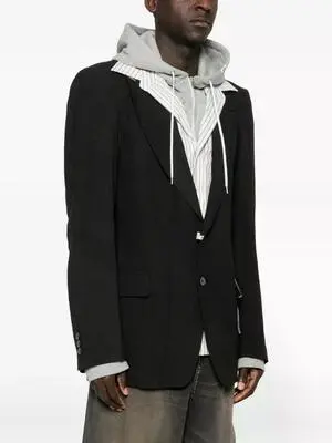 Mihara Yasuhiro Layered Blazer - Black
