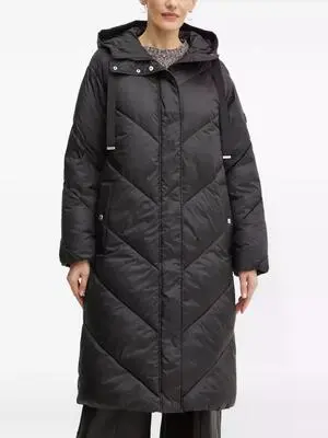 BOSS Hooded Quilted Coat