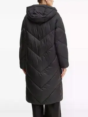 BOSS Hooded Quilted Coat