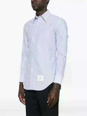 Thom Browne Button-down Long-sleeve Shirt