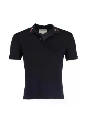 Gucci Embroidered Polo Shirt