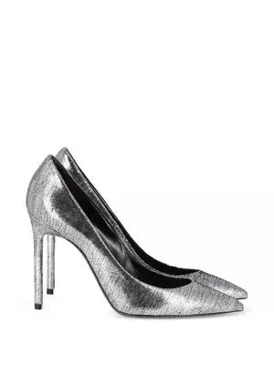 Women's Saint Laurent Silver Shoes