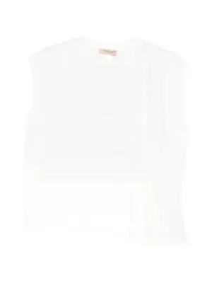 TWINSET Sleeveless T-shirt - White