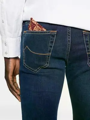 Jacob Cohen Belt-loop Pocket Jeans