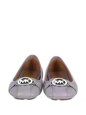 Michael Kors Fulton Leather Ballet Flats